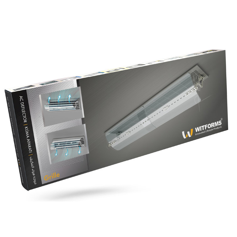 Witforms / Grille - Adjustable AC Air Deflector Suitable for Central Air Conditioner's Grille ...